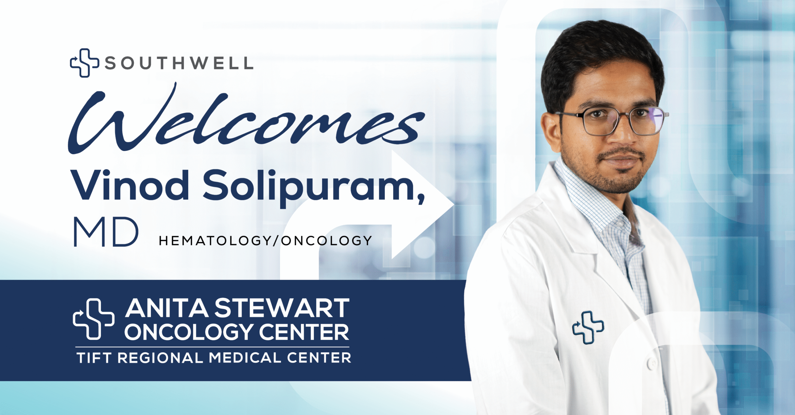 TRMC Anita Stewart Oncology Center welcomes new Hematologist/Oncologist ...